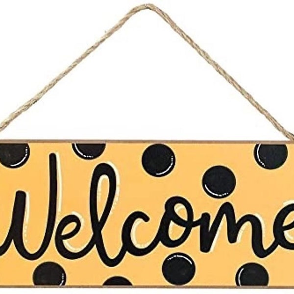 Polka Dot Sign - Etsy