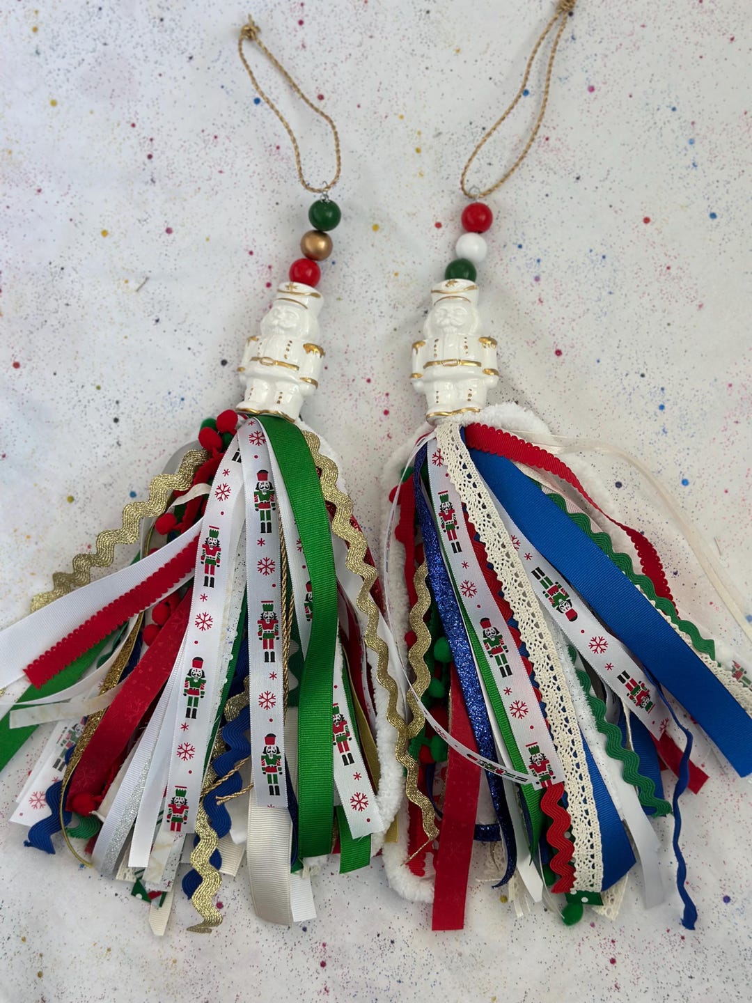 Mini Salt Shaker Tassel, Unique Handmade, Christmas Decoration ...