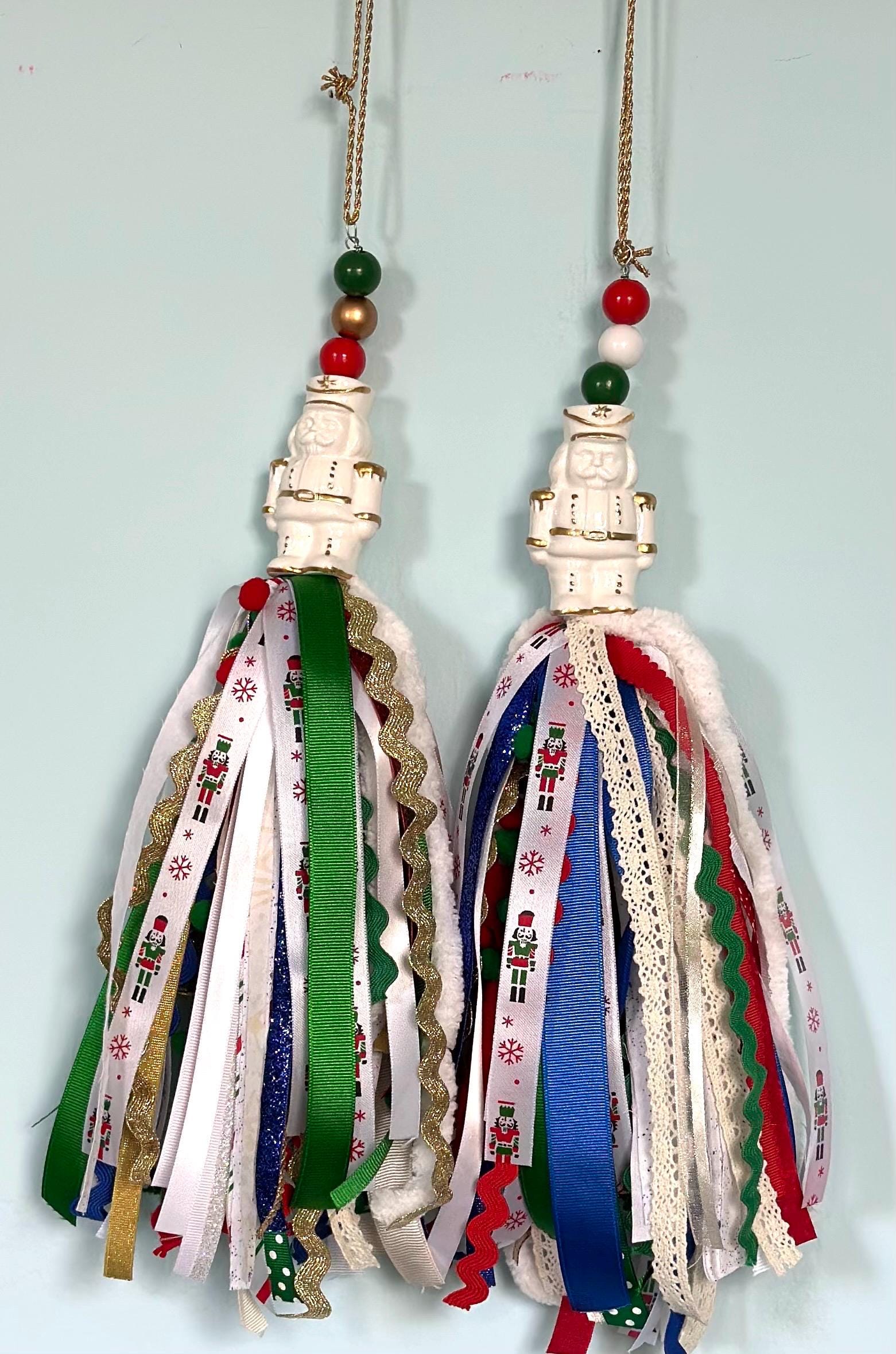 Mini Salt Shaker Tassel, Unique Handmade, Christmas Decoration ...