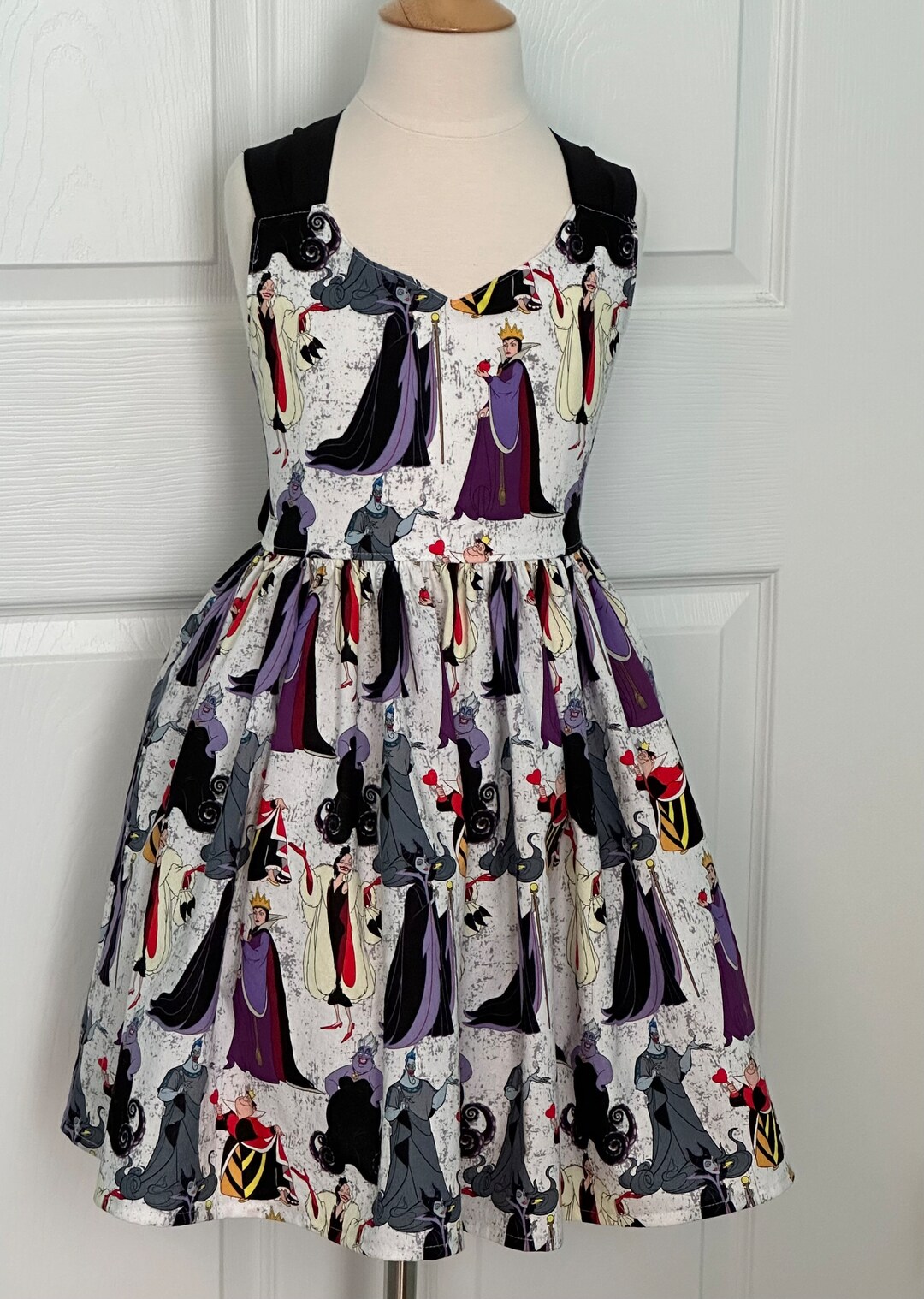 Your Favorite Villains Loop and Tie Back Dress (2T-14) - Etsy