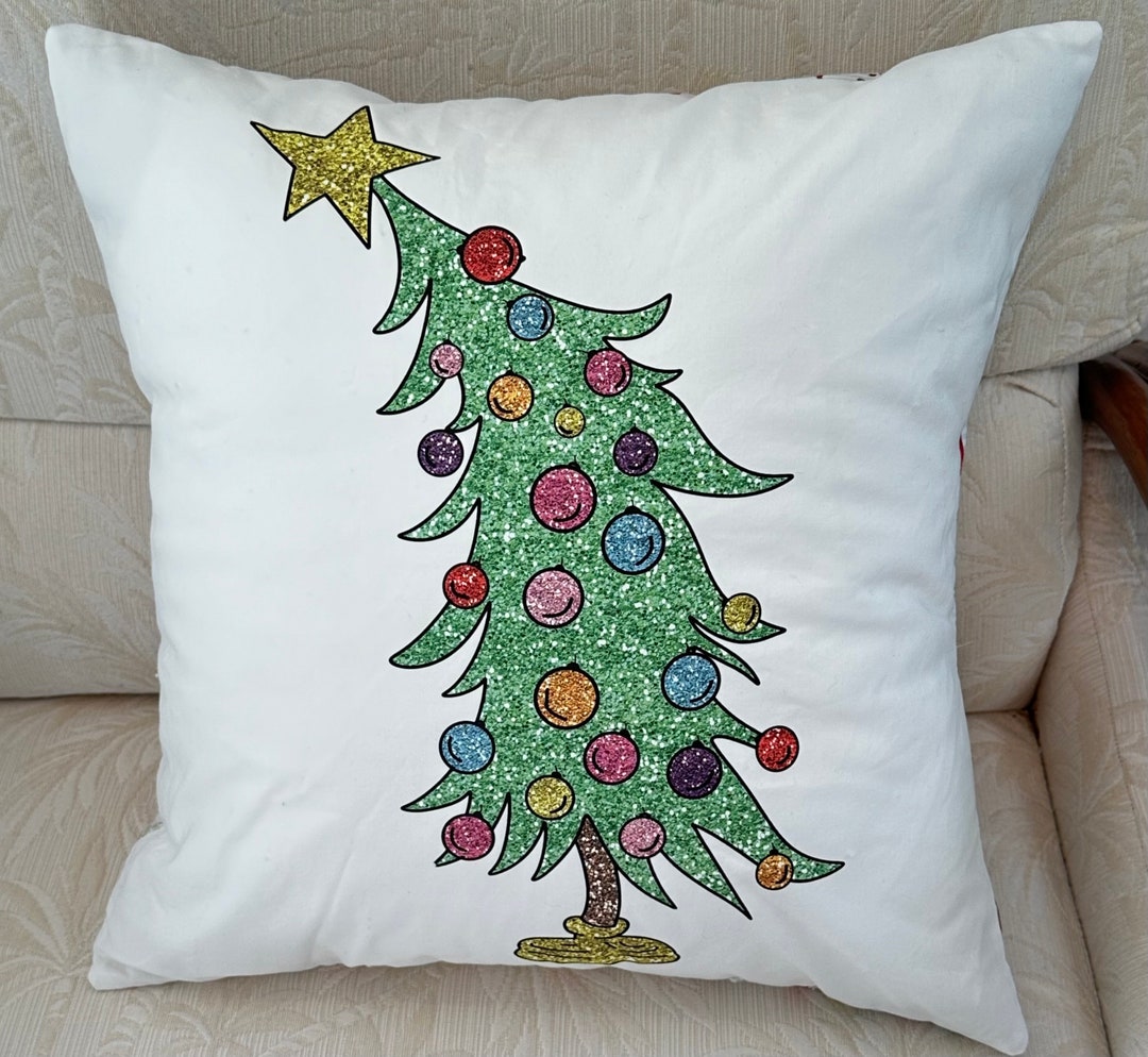 Tipsy Trees Envelope Pillow Cover 16" X 16" - Etsy