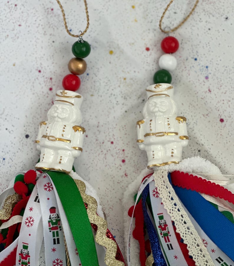 Mini Salt Shaker Tassel, Unique Handmade, Christmas Decoration ...