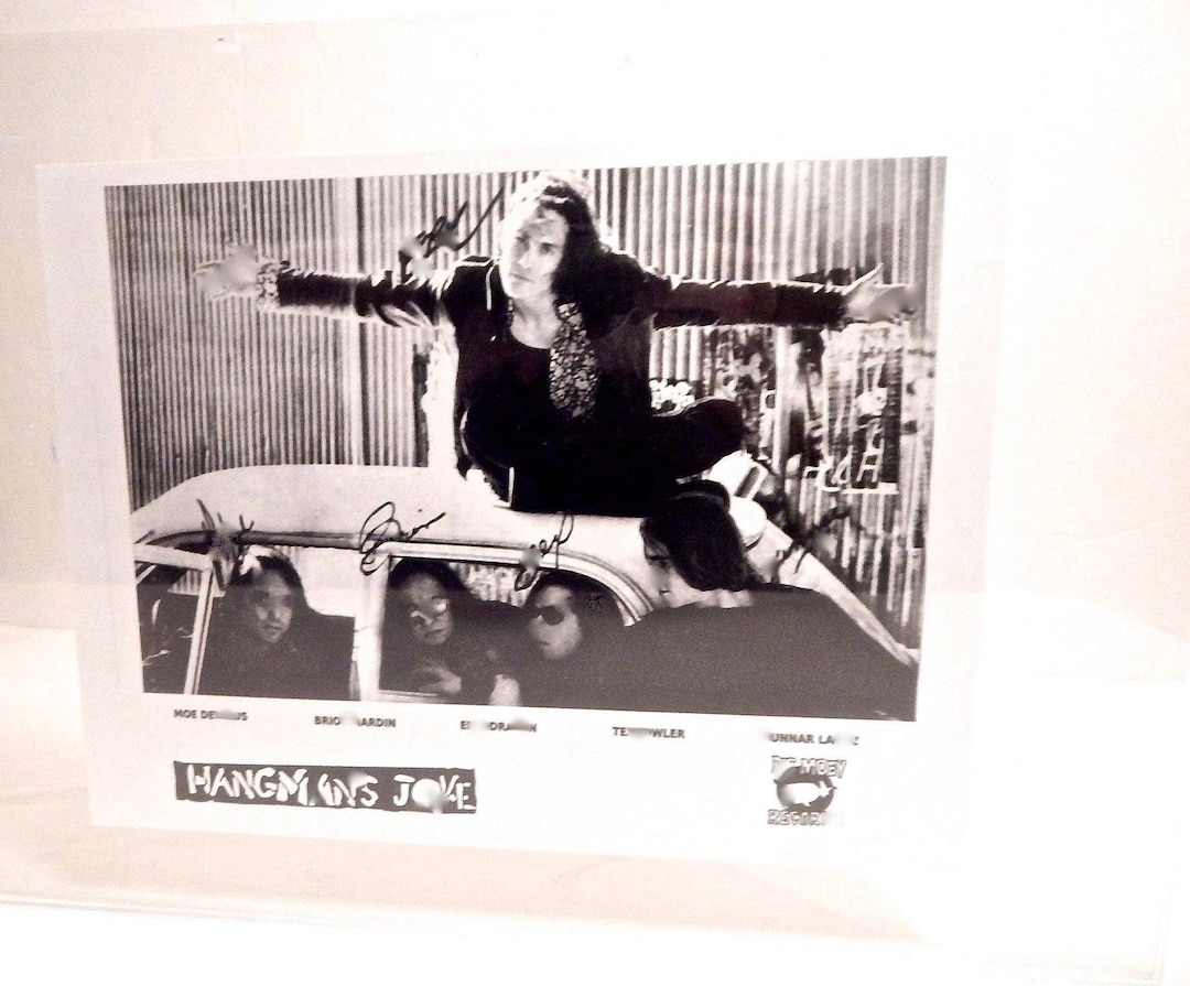 The Crow Hangman's Joke Album Cover Flyer Brandon Lee Eric Draven 1/1 ...