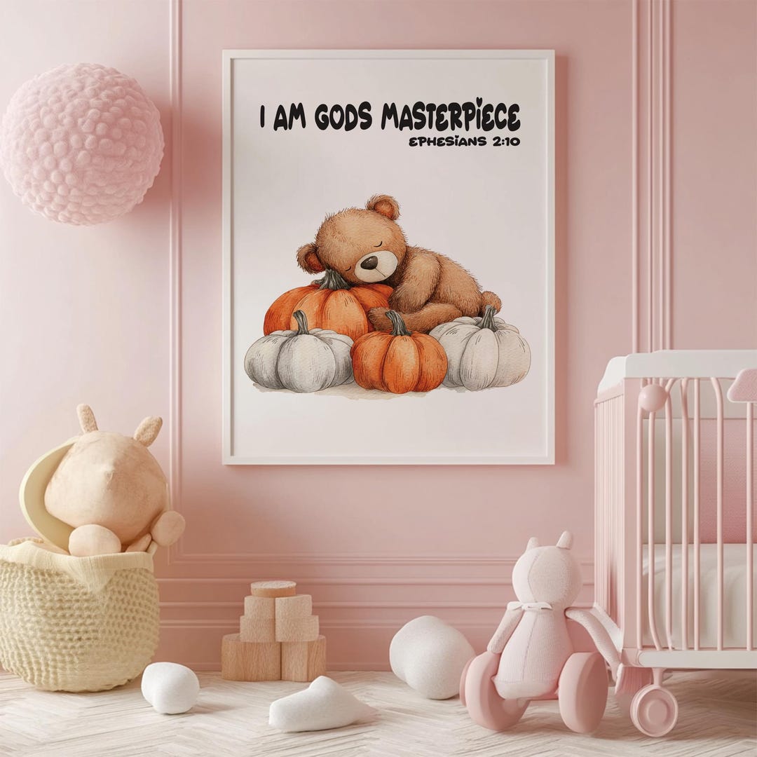 Ephesians 2:10 Wall Art | I Am Gods Masterpiece Print (digital Download ...