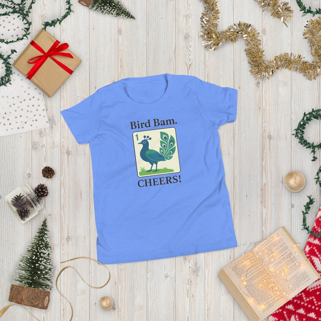 Bird Bam Cheers! (youth Short Sleeve T-shirt) - Etsy