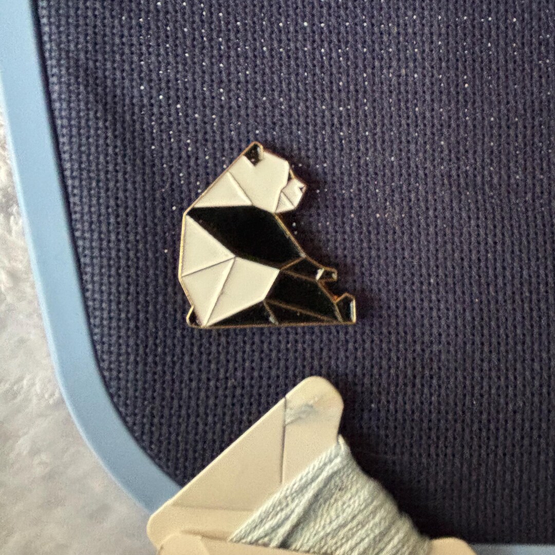 Origami Panda Needle Minder - Etsy