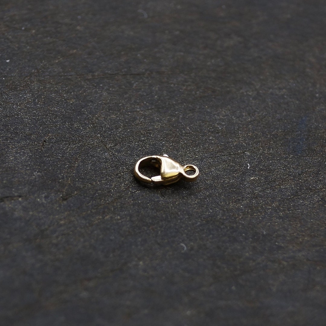 14K Solid Gold: Lobster Clasp Upgrade - Etsy