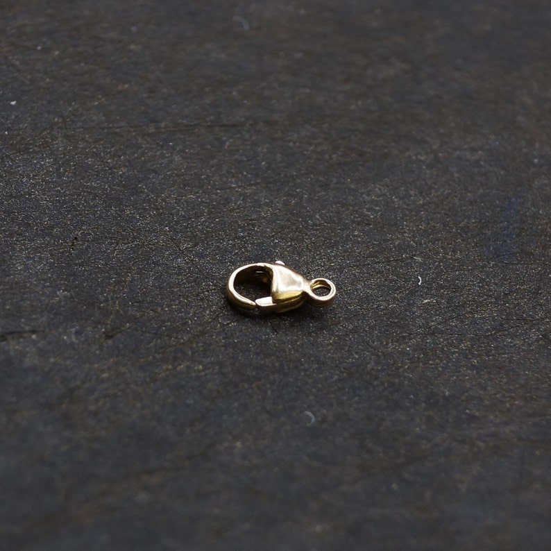 14K Solid Gold: Lobster Clasp Upgrade - Etsy
