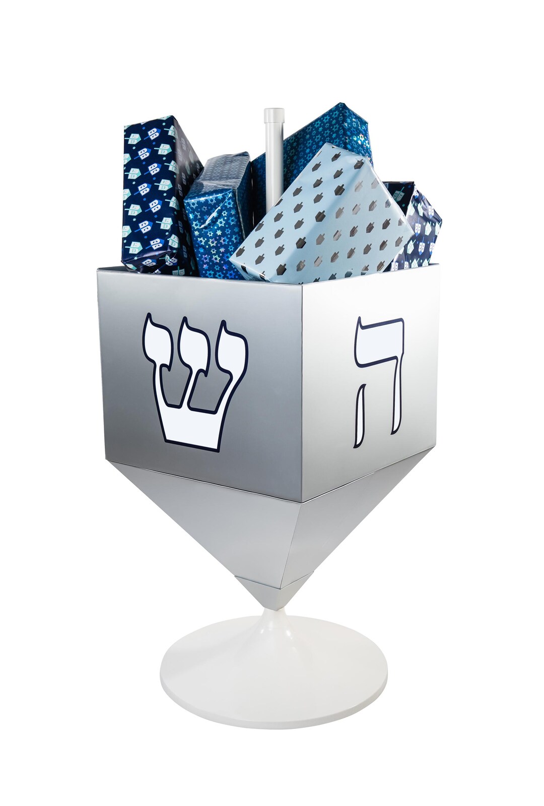 Life-sized Dreidel Cradle: Hanukkah Gift Display & Photo Prop - Etsy