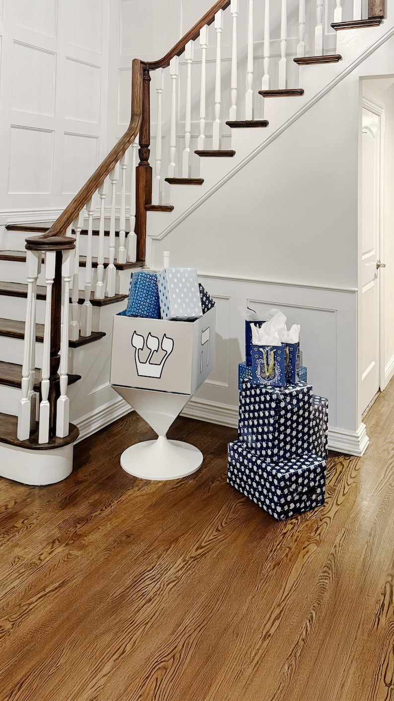 Life-sized Dreidel Cradle: Hanukkah Gift Display & Photo Prop - Etsy