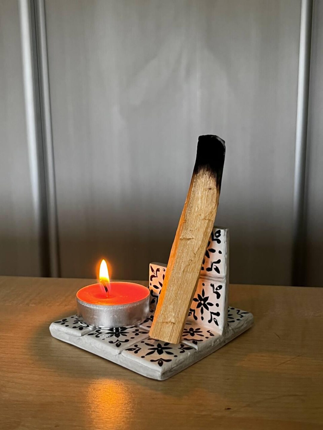 Handmade Ceramic Tile-style Palo Santo Holder - Etsy