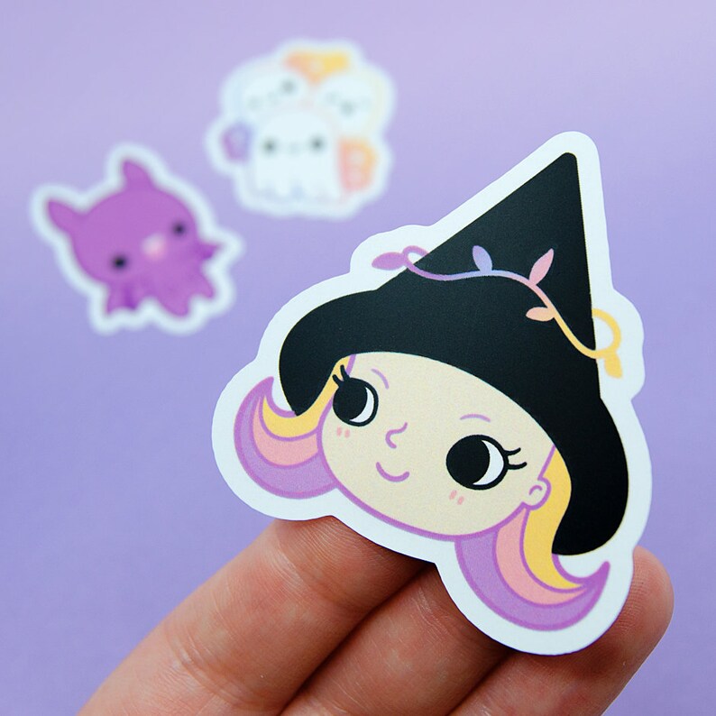 Creepy Cute Sticker Sheet - Etsy
