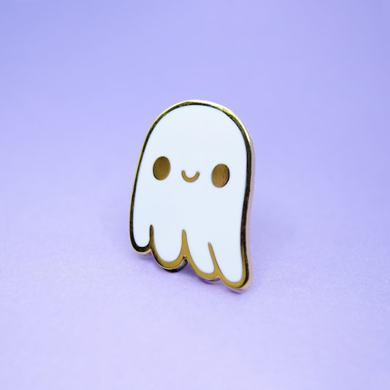 Ghost Enamel Pin | Etsy
