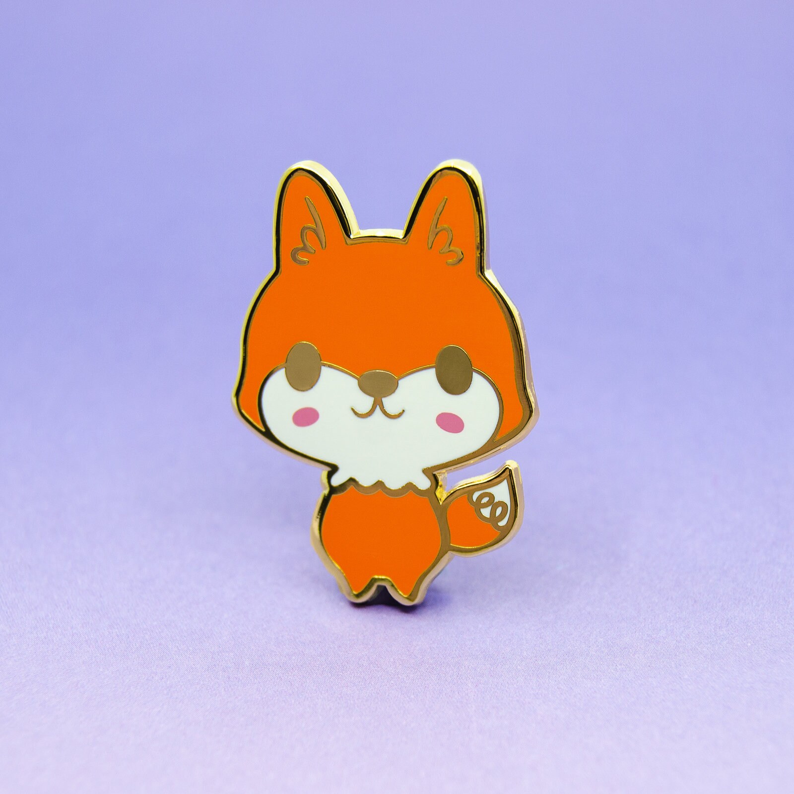 Fox Enamel Pin - Etsy