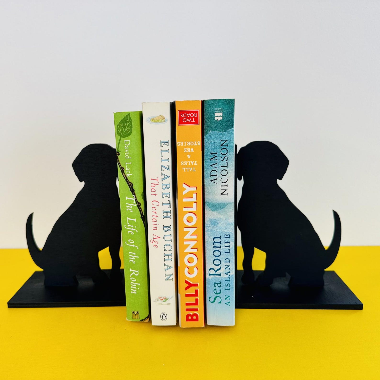 Golden Retriever Bookends, Pet Decor Gift for Dog Lovers, Pet Design ...