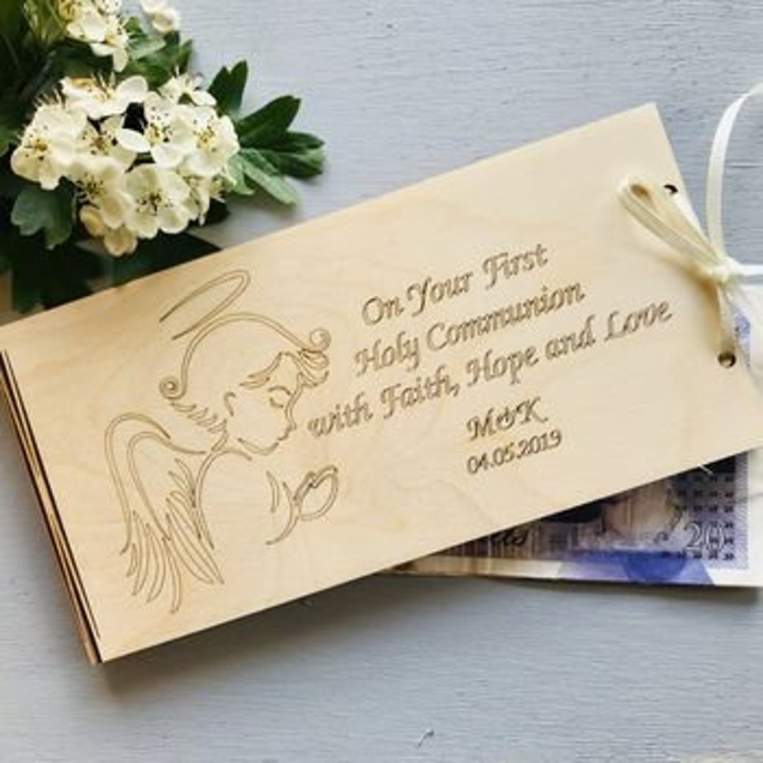 Personalized Money Gift Envelope for Holy Communion & Baptism - Perfect ...