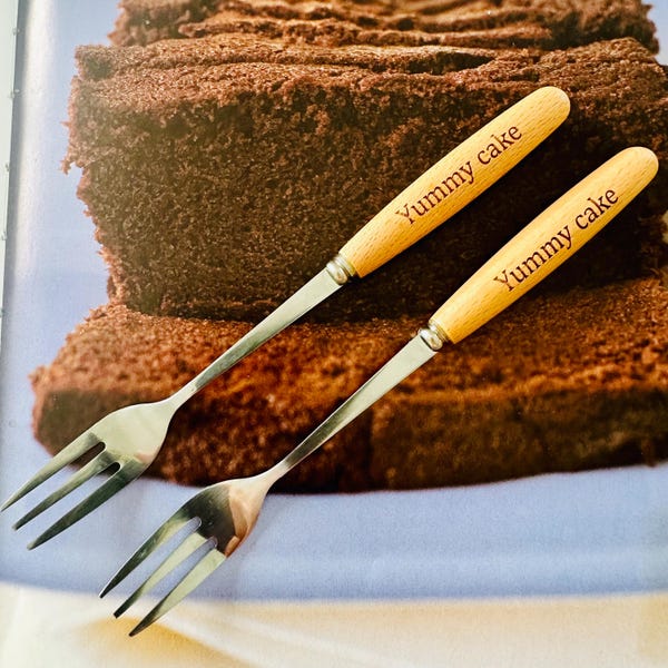 Cake Forks - Etsy UK