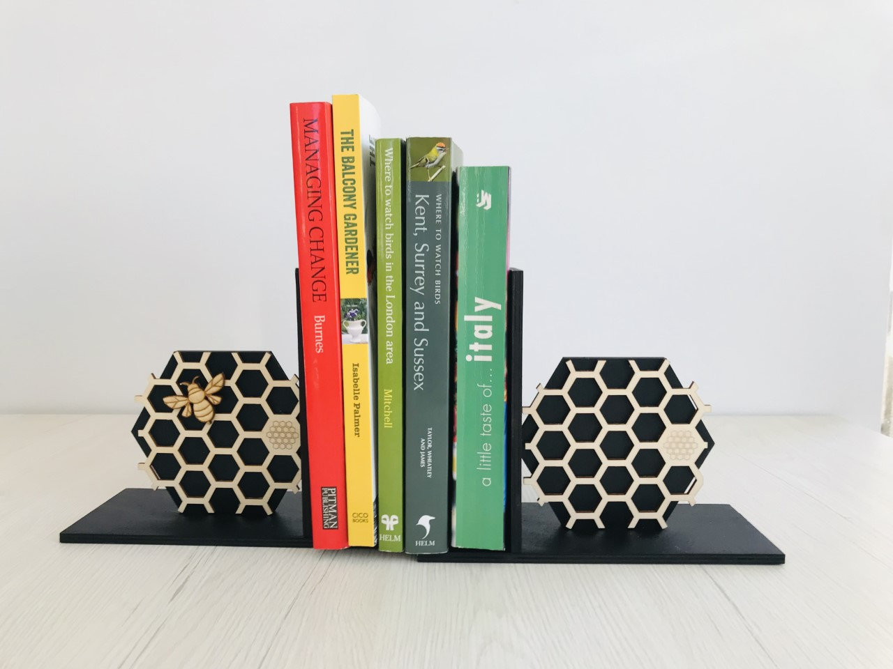 Bee Hive Bookends Honeycomb Bookends Bee Bookends Hand - Etsy UK