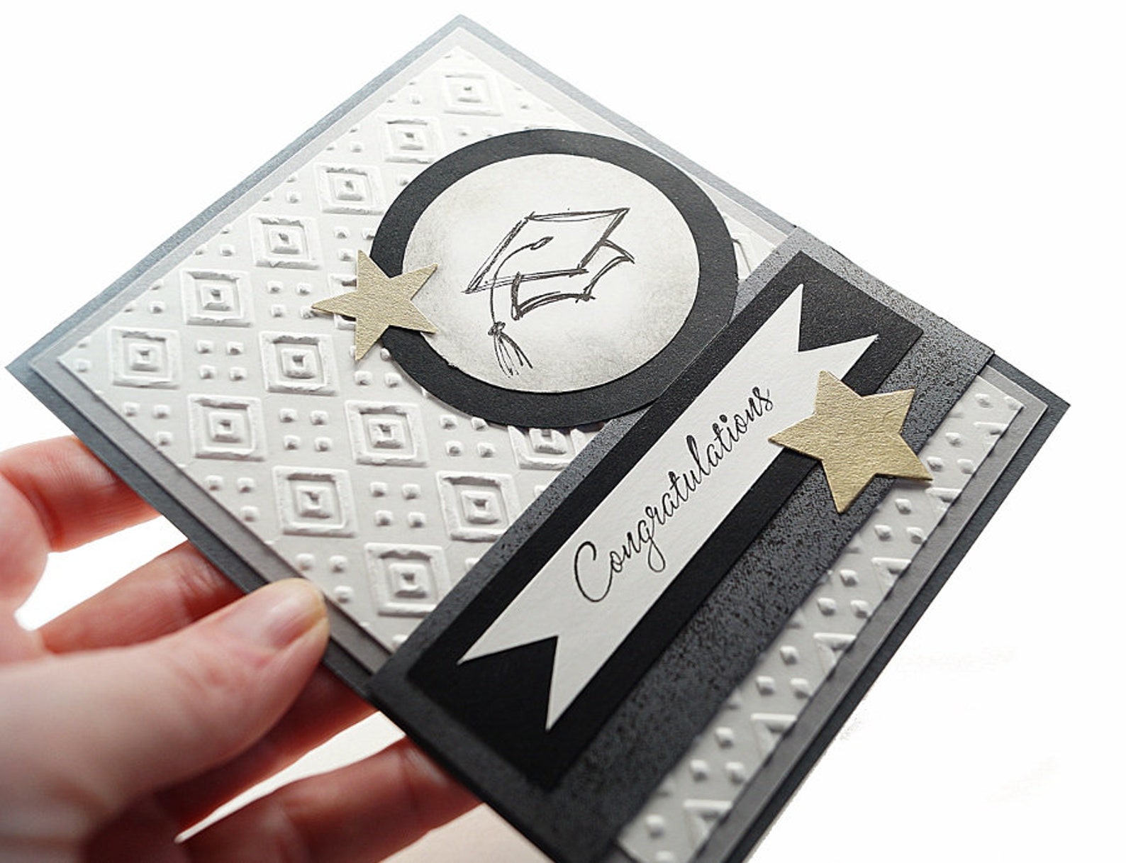 Congratulation Card Handmade Graduation Greeting Cards High - Etsy