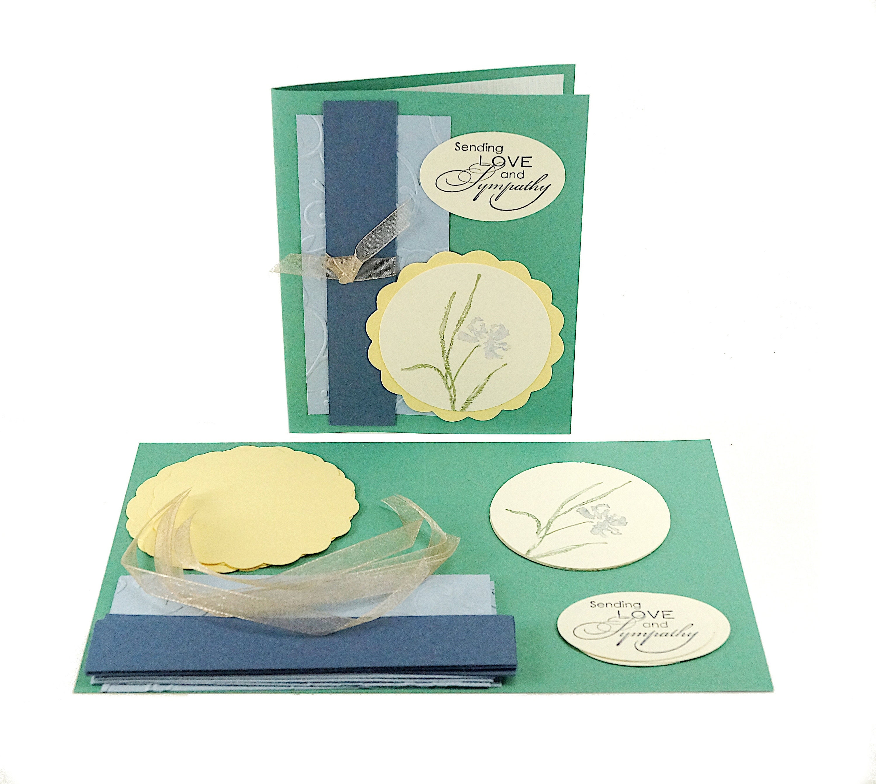Floral Sympathy Card Set Of 5 Cards Condolence Cards Sympathy Card Floral Sympathy Card Set Of 5 Cards Condolence Cards Sympathy Card