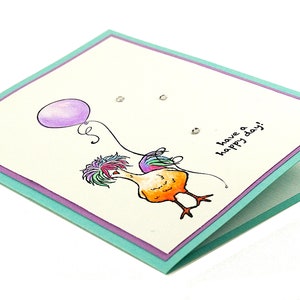 Chicken Encouragement Card, Greeting Cards Handmade, Thinking of You ...