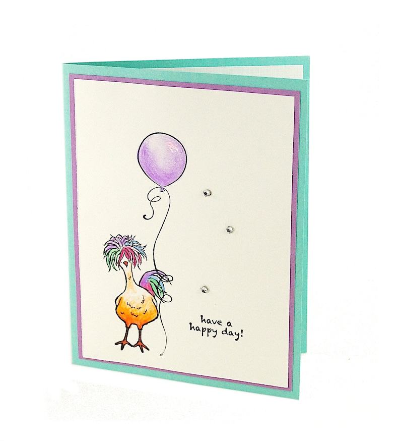 Chicken Encouragement Card, Greeting Cards Handmade, Thinking of You ...