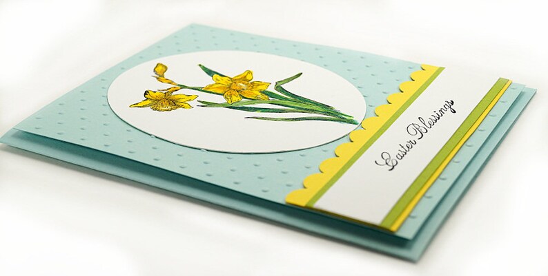 Easter Cards Handmade Lilly Cards Religious Easter Cards - Etsy