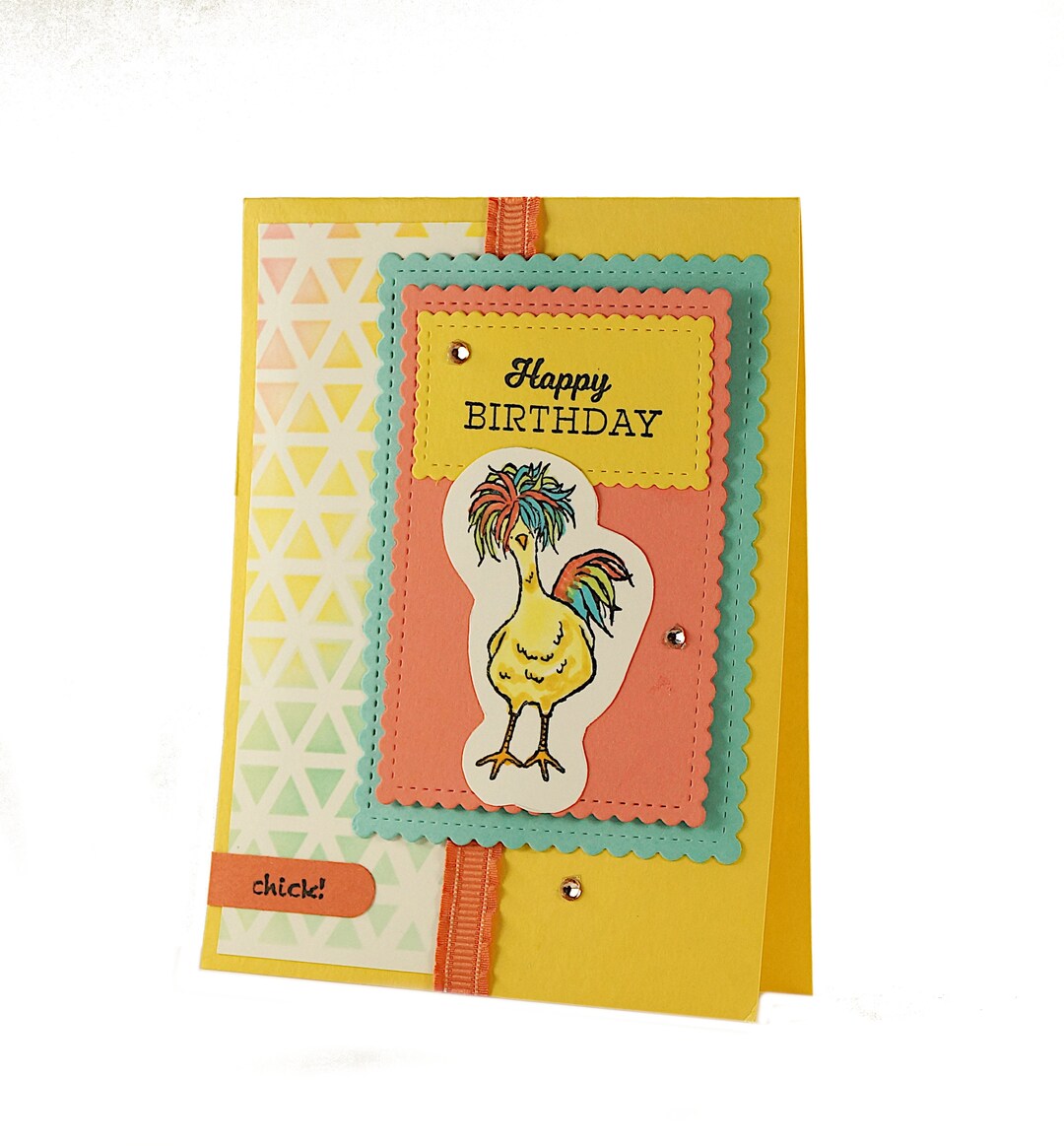 Chicken Cards, Happy Birthday Cards, Hand Made Greeting Cards, Chicken ...