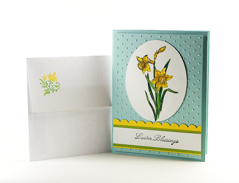 Easter Cards Handmade Lilly Cards Religious Easter Cards - Etsy
