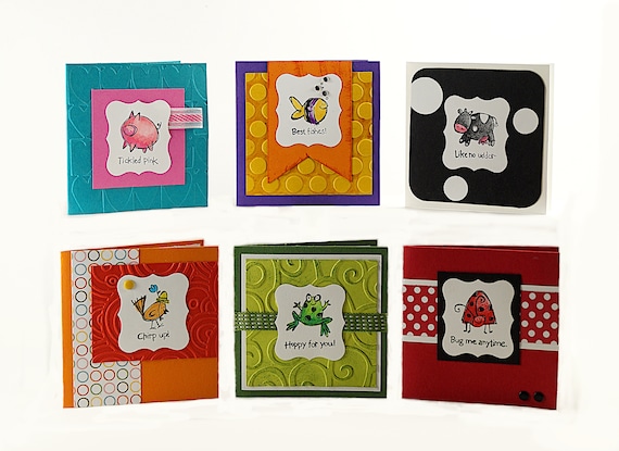 Mini Note Cards Pun Cards Hand Made Greeting Cards Lunchbox | Etsy