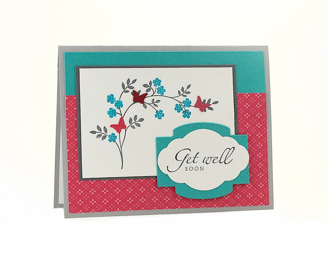 Get Well Cards, Homemade Cards, Encouragement Card, Thinking of You ...