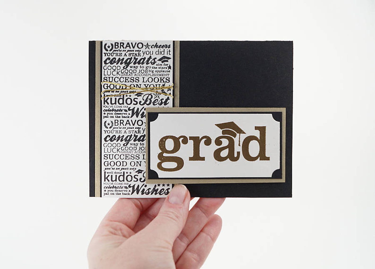 College Graduation Card Handmade Greeting Cards Congrats - Etsy