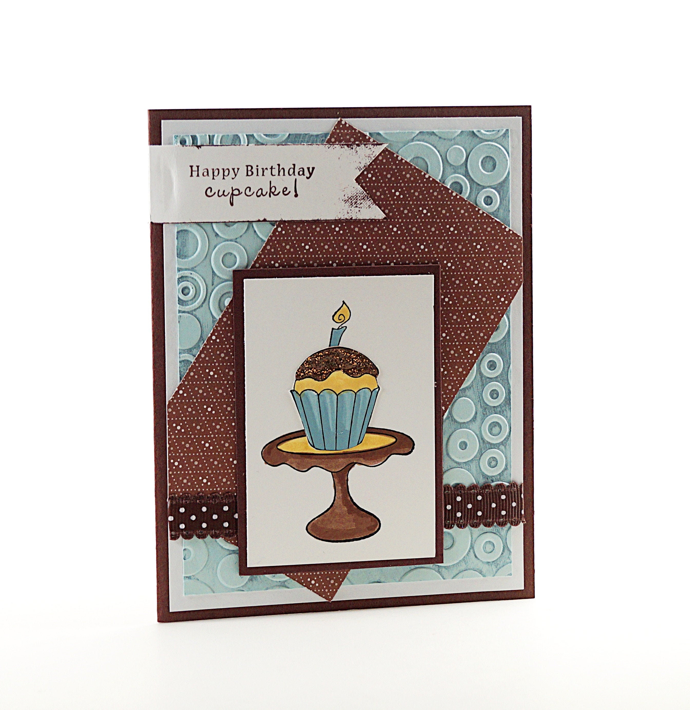 Happy Birthday Card, Birthday Cake Card, Handmade Birthday Card for ...