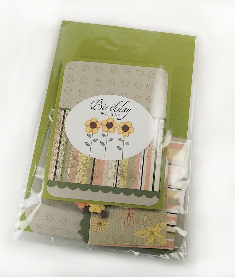 Birthday Card Making Kit DIY Card Kit For Adults Gift Under Etsy Birthday Card Making Kit DIY Card Kit For Adults Gift Under Etsy