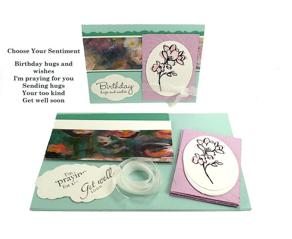 Birthday Card Making Kit Craft Kits for Adults Handmade Card | Etsy