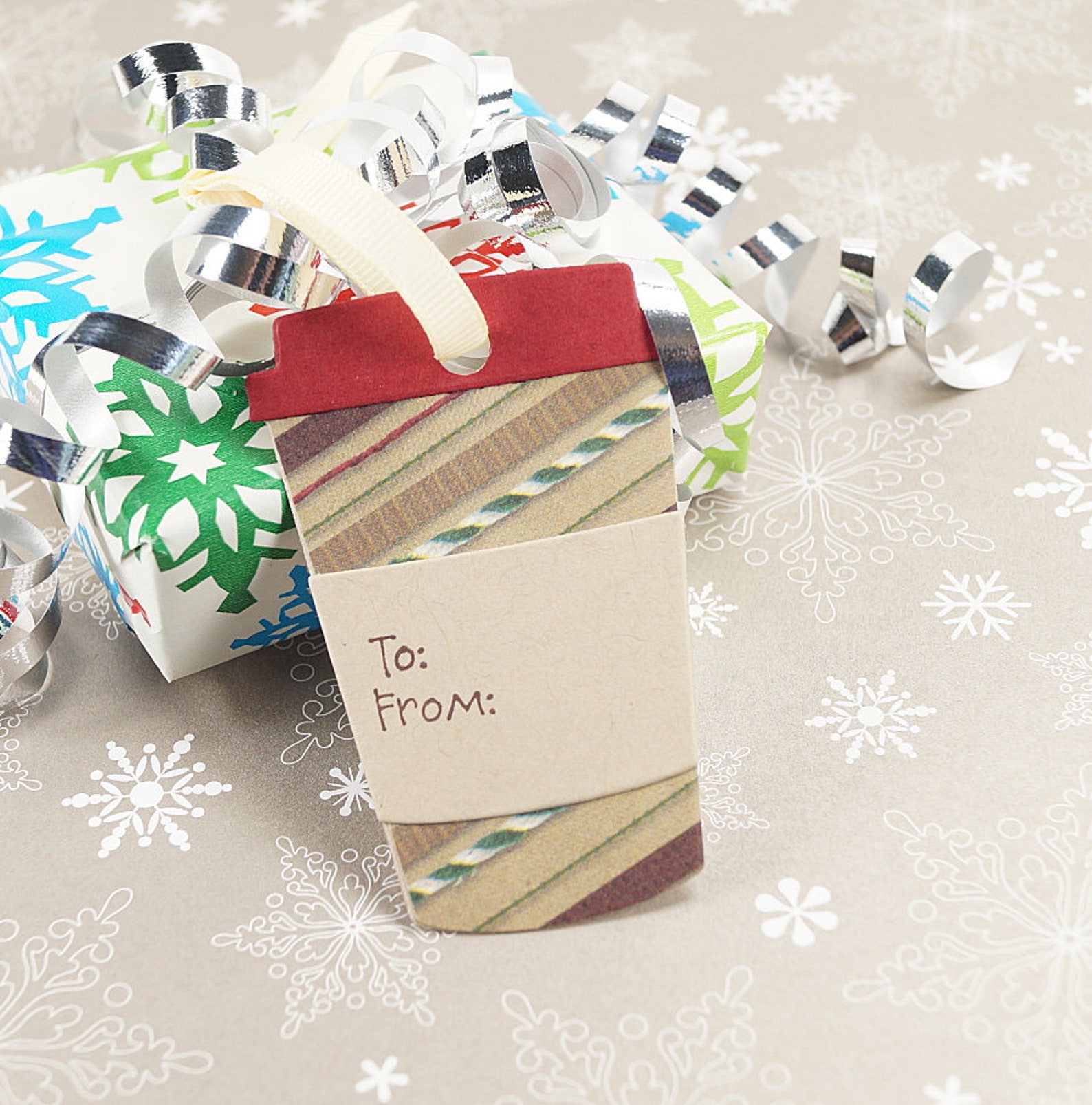 Coffee Tags Handmade, Christmas Gift Tags, Holiday Tags - Etsy