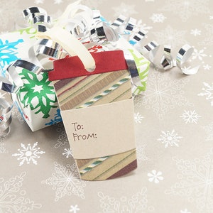 Coffee Tags Handmade, Christmas Gift Tags, Holiday Tags - Etsy