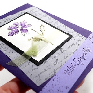 Handmade Sympathy Card Encouragement Gift Condolence Card - Etsy