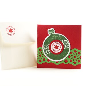 Holiday Mini Note Cards Enclosure Cards Christmas Card Set - Etsy