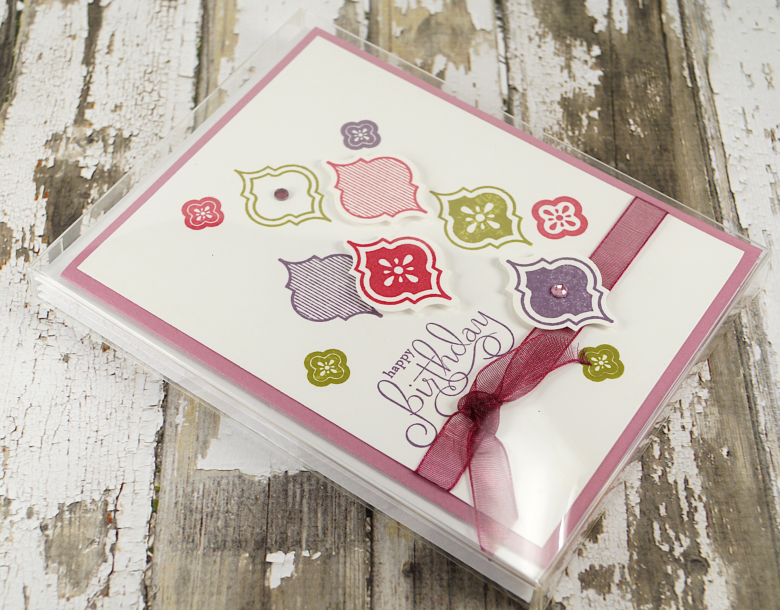 Happy Birthday Card Handmade Greeting Cards Stampin Up | Etsy