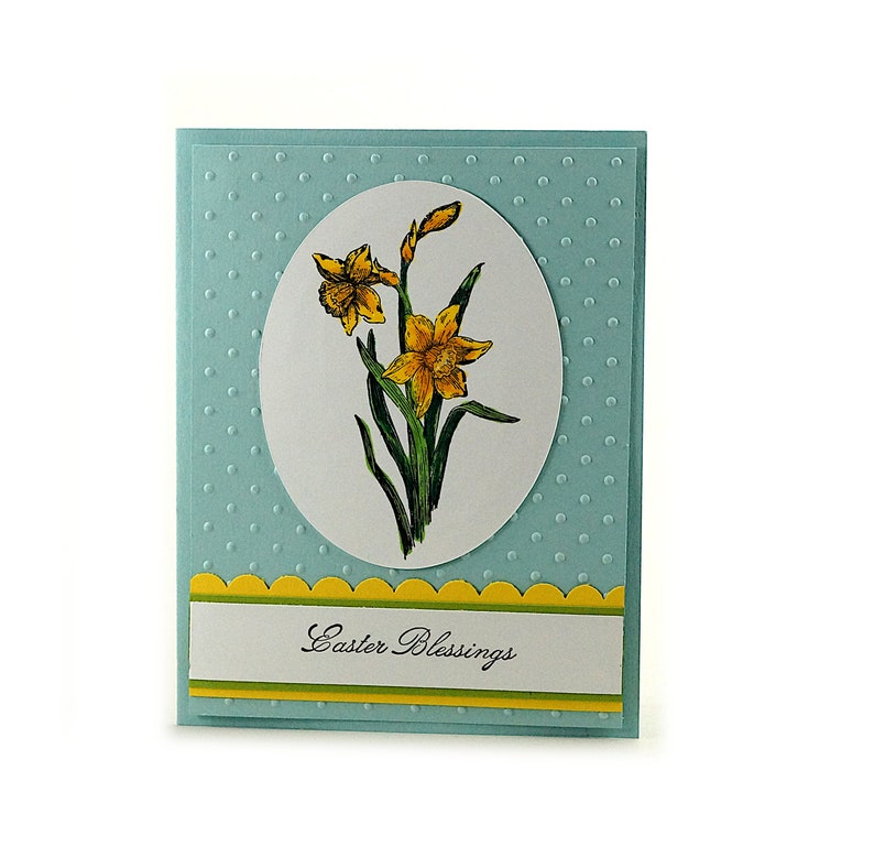 Easter Cards Handmade Lilly Cards Religious Easter Cards - Etsy