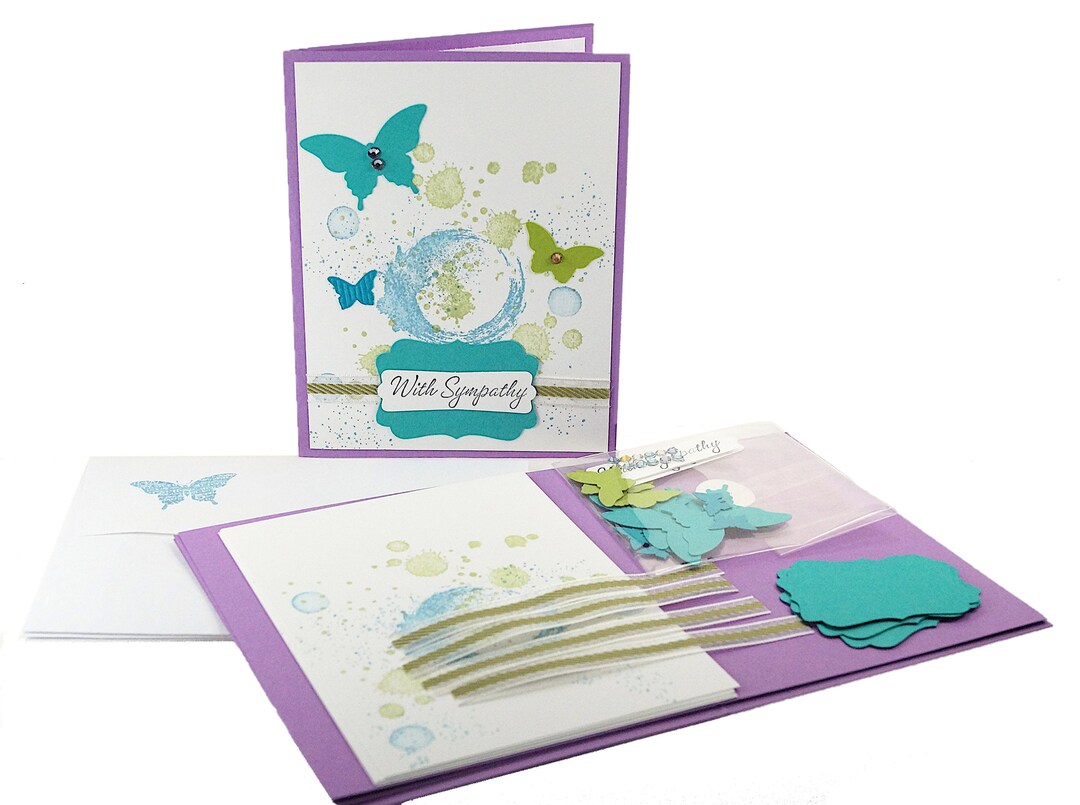 Sympathy Card Making Kit, Craft Kits for Adults, DIY Card Kit ...