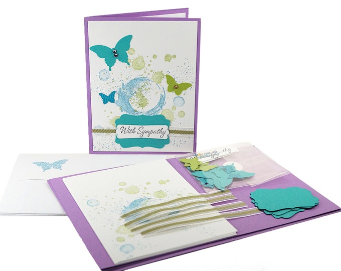 Card Making Kit, Thinking of You Card, Craft Kits for Adults, Card Set ...