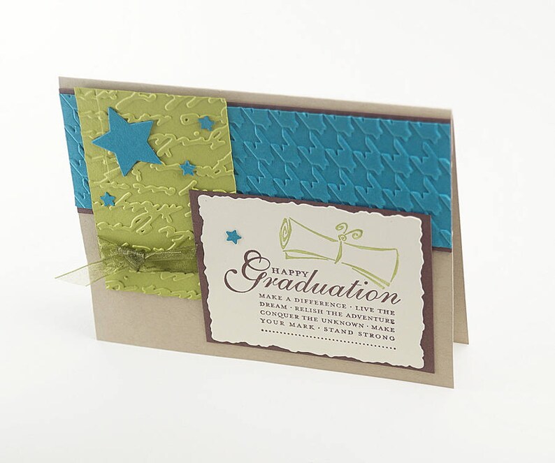 Graduation Greeting Cards Homemade Cards Congrats Card | Etsy