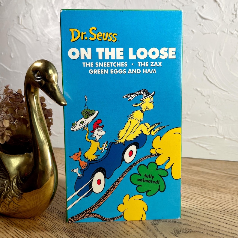 ON THE LOOSE 1970s Dr Seuss Vhs: the Sneetches, the Zax, Green Eggs ...