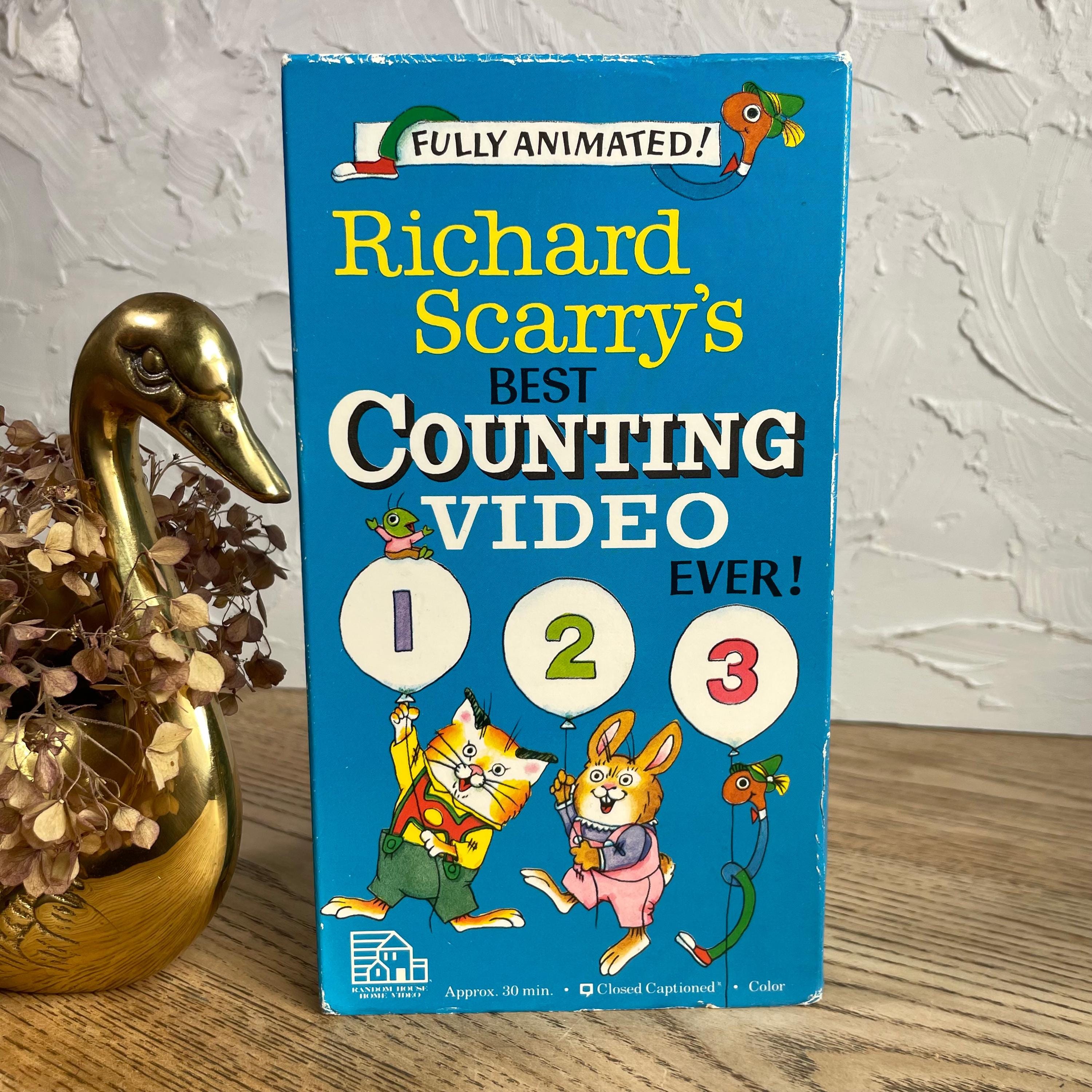 Richard Scarry's Best Counting Video Ever VHS --fully Animated --1980S ...