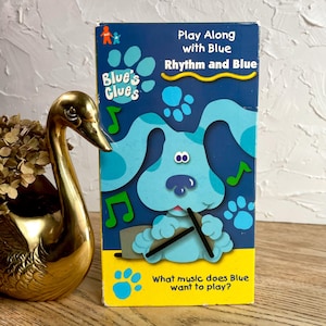 Vintage Blues Clues VHS - "blues Clue's: Rhythm and Blue" VHS 1999 Play ...