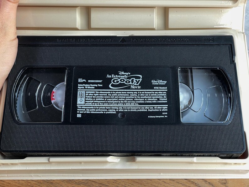 An Extremely Goofy Movie VHS Clamshell -- 2000s Disney Animated Kids ...