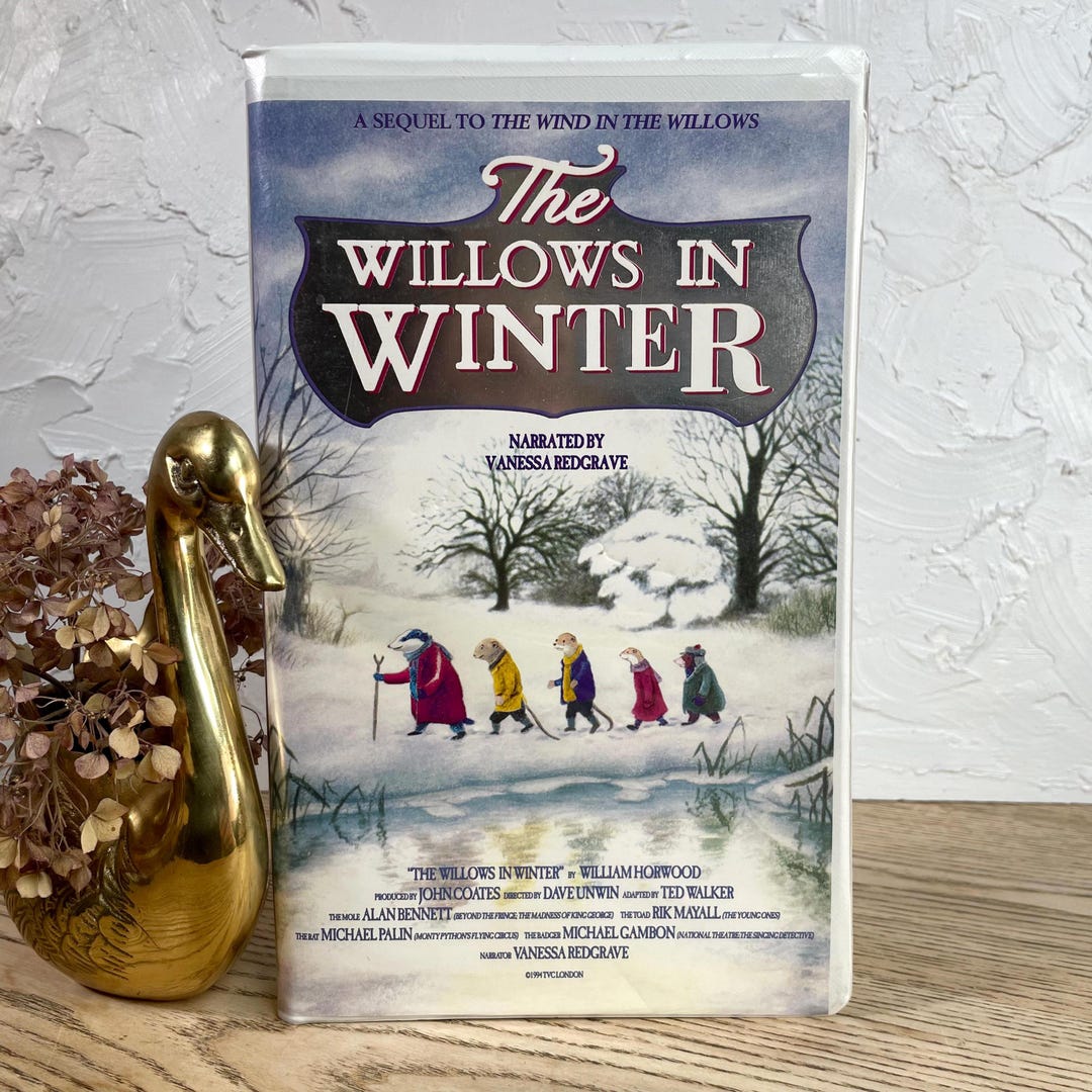1990s the Willows in Winter VHS Movie -- Kids Classic Animation - Etsy