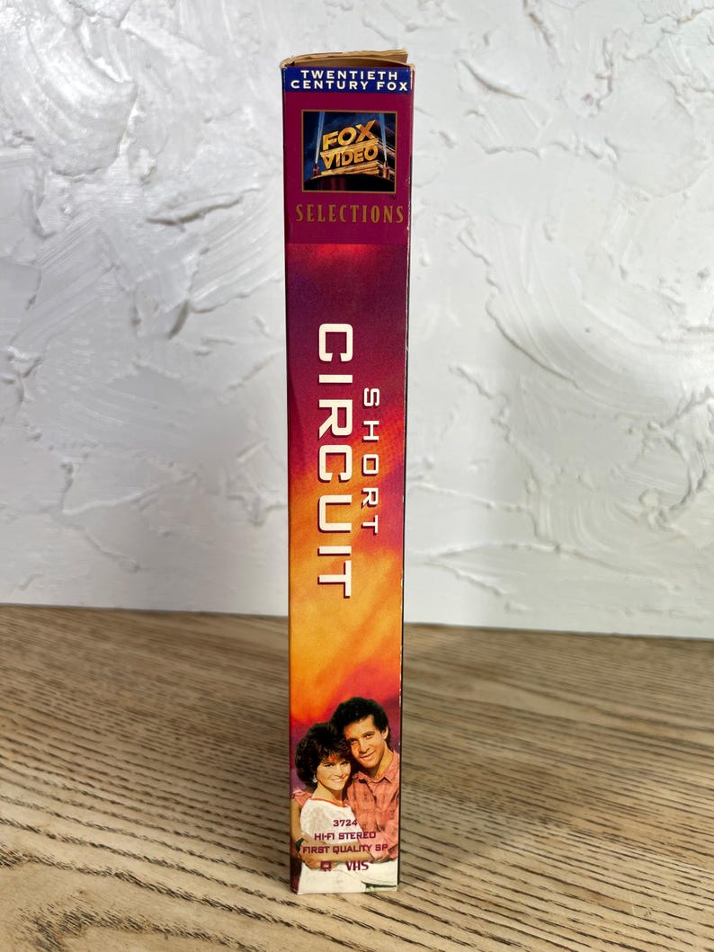 Short Circuit VHS -- 1980s Sci-fi Comedy --starring Ally Sheedy, Steve ...